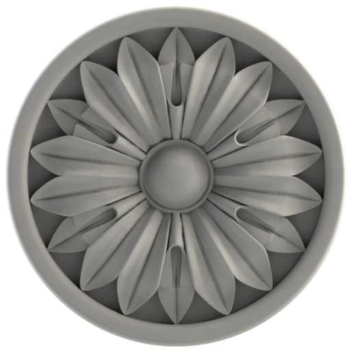 STL file ROSETTE T0000004 - ROSETTE T0000004 🏵️ (OBJ)・Design to ...