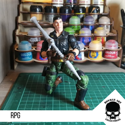 RPG for 6 inch action figures・ STL File for ・Cults