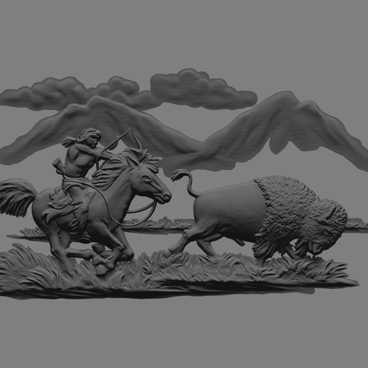 STL file hunting stl cnc designh 🐉 ・Template to download and 3D print・Cults