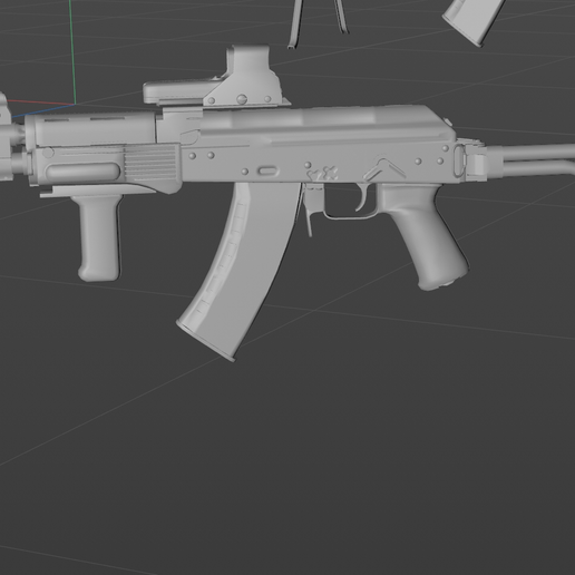 OBJ file Polish Beryl rifle various versions digital model material 💅 ...