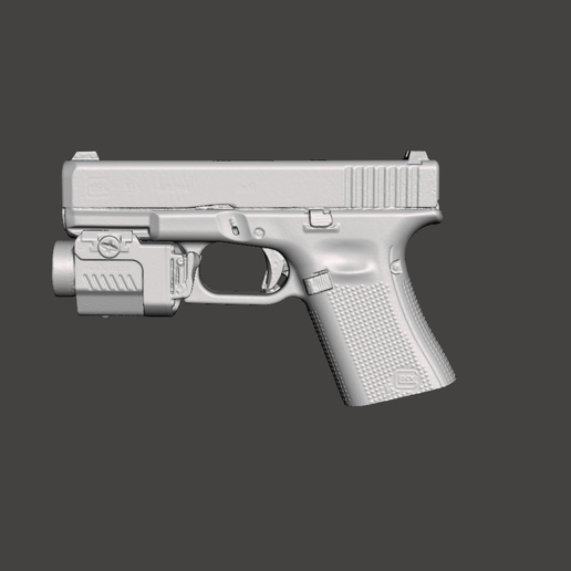 STL file Glock 19X with Fenix GL22 Real Size 3D Gun Mold 🔫 ・3D print ...