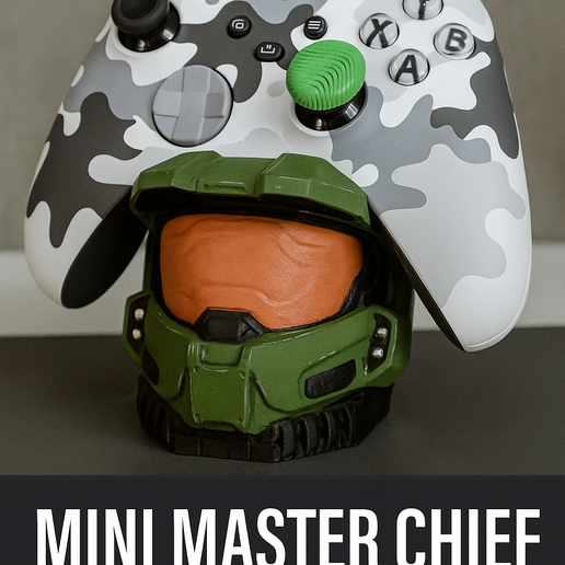 😇 Master Chief controller stand・ STL File for 3D printing・Cults