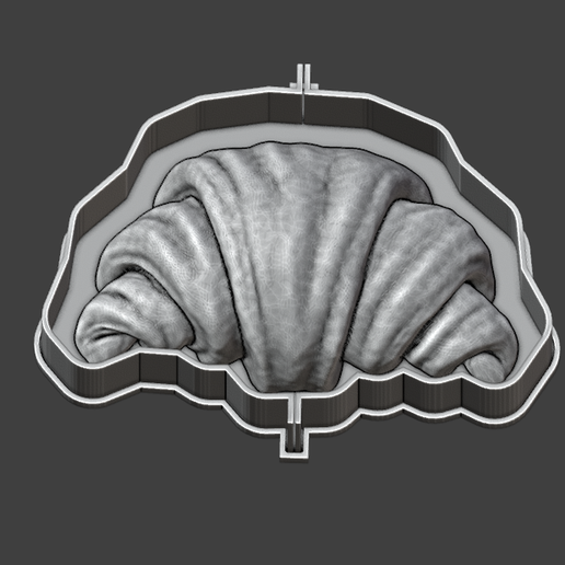 🥐 Matrix for Realistic Croissant Mold (Candles & Wax Melts) / Realistic ...