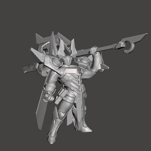 🎲 Project Mordekaiser 3D Model・ STL File for ・Cults