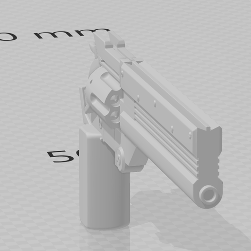 🤖 Vash the Stampede .45 long Colt (for Transformers 5 mm)・Free STL File ...