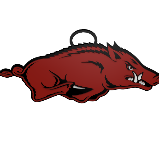 🏈 Arkansas Razorbacks NCAAF Chain・ STL File for 3D printing・Cults