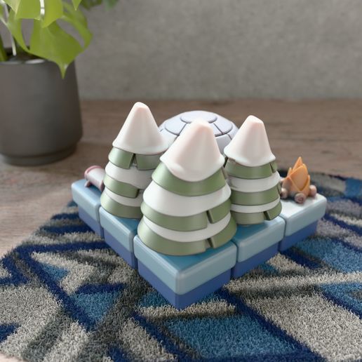 👾 Igloo Miniature・ STL File for 3D printing・Cults