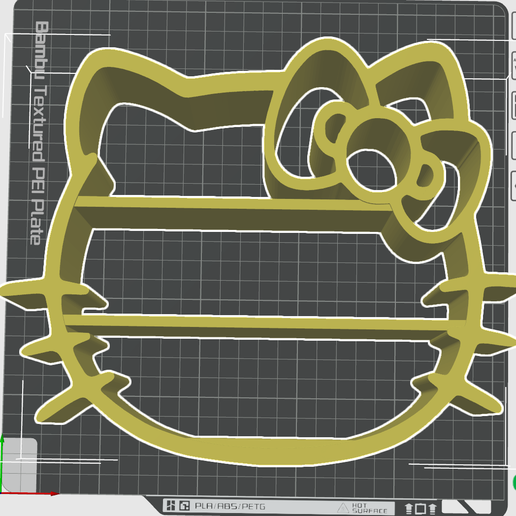 👋 Kitty say Hello custom SHelf・ STL File for 3D printing・Cults