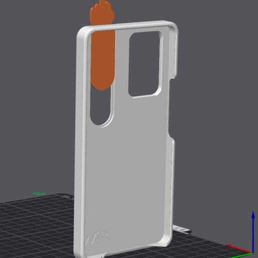 STL file A53 - Sliding Middle Finger Case 📱 ・3D print design to ...