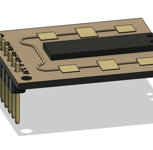 🌊 DFRobot mmWave radar sensor SEN0395 Model・ STL File for ・Cults