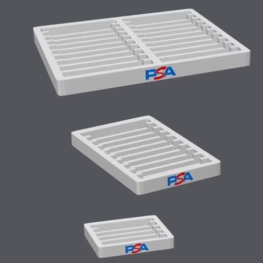 📱 PSA GRADED CARD STANDS (.3MF & .STL)・ 3D File for 3D printing・Cults