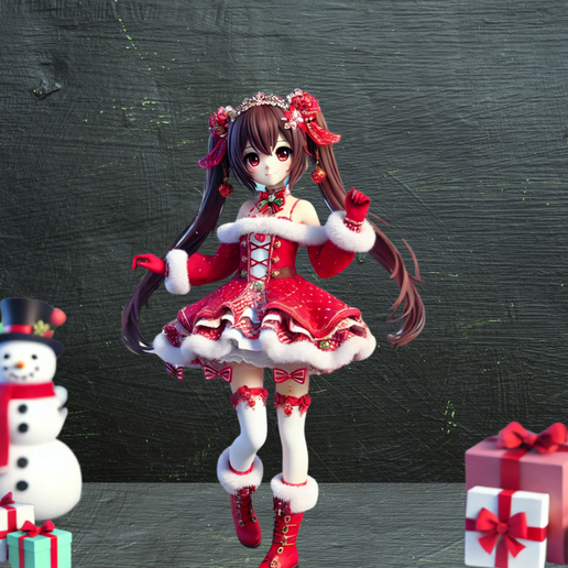 3D file 🎄 Hestia Christmas STL Files 🎁 ・3D printing model to download・Cults