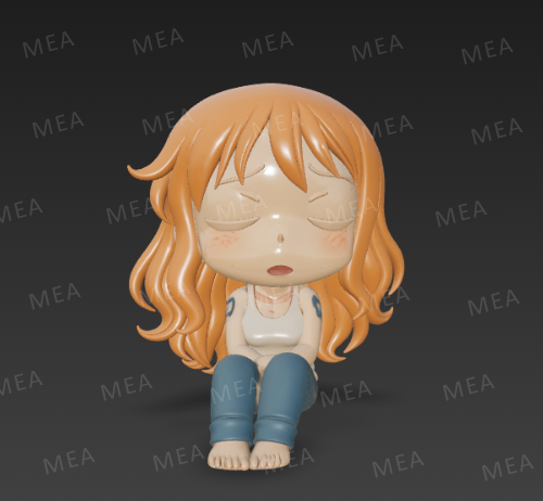 tired chibi expression