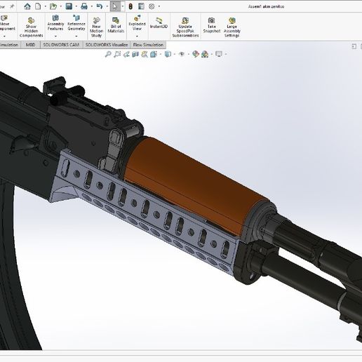 🔫 Zenitco B10M B10U B10L Handguard・ 3D File for 3D printing・Cults