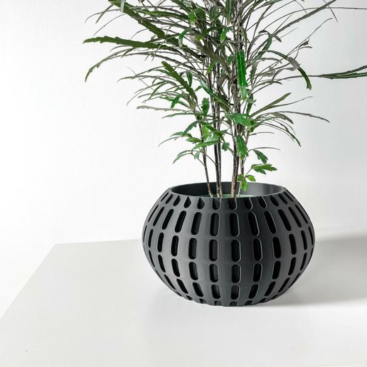 🪴 The Xander Planter Pot with Drainage | Tray & Stand Included | Modern and Unique Home Decor ...