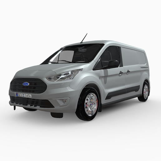 🚙 Ford Transit Connect (Silver)・ STL File for 3D printing・Cults