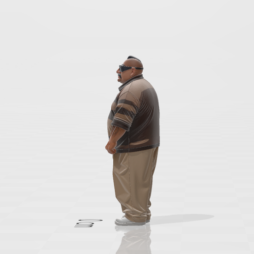 🎨 Collectible Figure Cholo Style 90's - Scale 1/64・ STL File for 3D ...