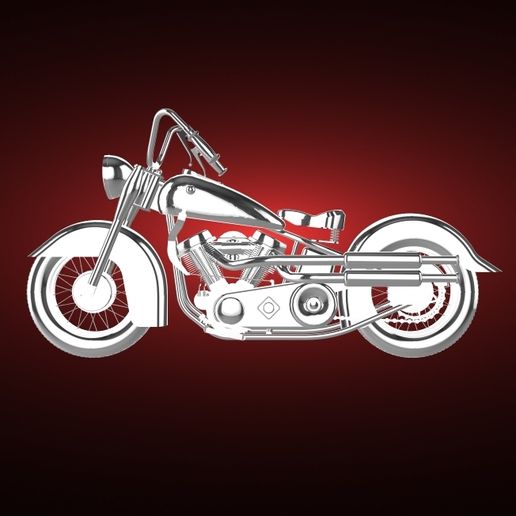 STL file Indian Scout Blackbird 1941 🏠 ・3D printing design to download ...