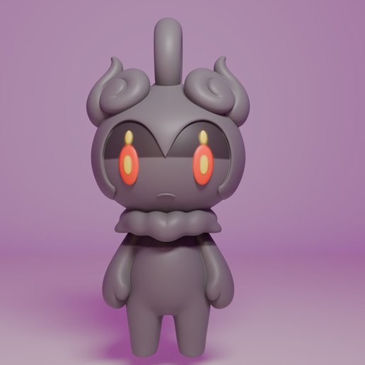 👻 Marshadow key ring style・ STL File for 3D printing・Cults