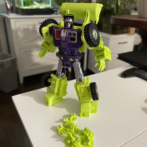 🪝 KO Mini Combiner Wars Devastator and Constructicons Upgrade・ STL File ...