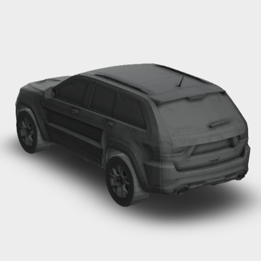 🚗 Jeep Grand Cherokee SRT-8 2013・ 3D File for 3D printing・Cults