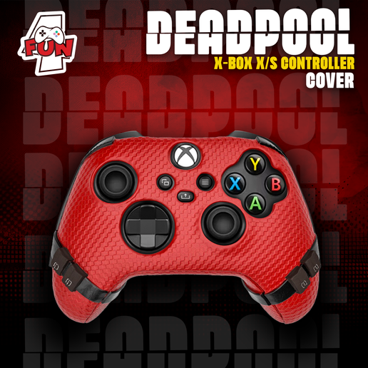 3D file Both Deadpool & Wolverine BOOTY X-Box Controller Skin/Cover 🎮 ...