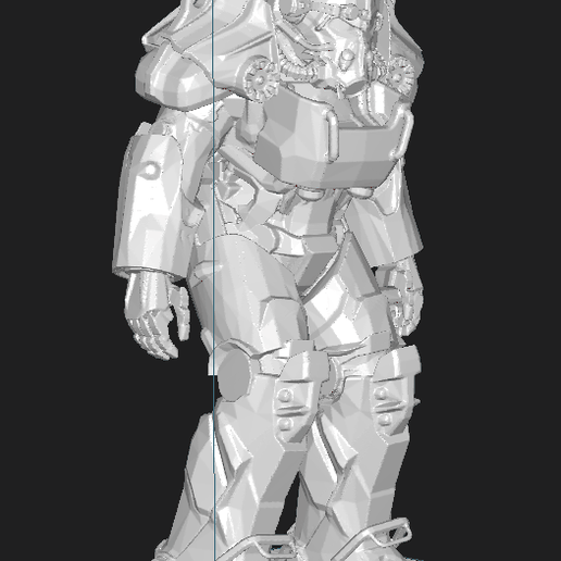 🚉 T-60 - FALLOUT POWER ARMOR STATION・ STL File for 3D printing・Cults
