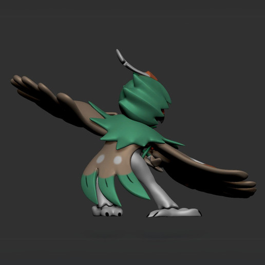 🐉 Decidueye (Spirit Shackle) 3D Print Model - STL for 3D Printing・ STL ...