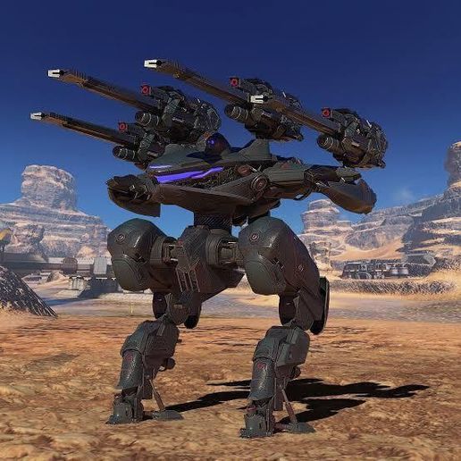 STL file War Robots Crisis 🦸 ・3D print design to download・Cults