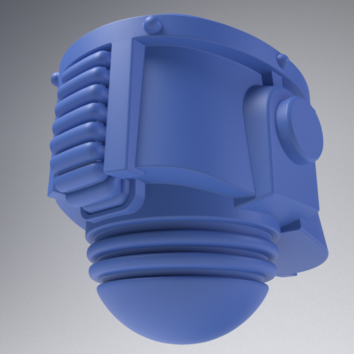 🪖 Helmet - Original Scale - Version Two Plain 01・Free STL File for 3D ...