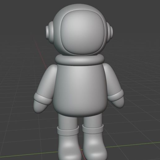 Free STL file Astronaut 🧑‍🚀 ・Design to download and 3D print・Cults