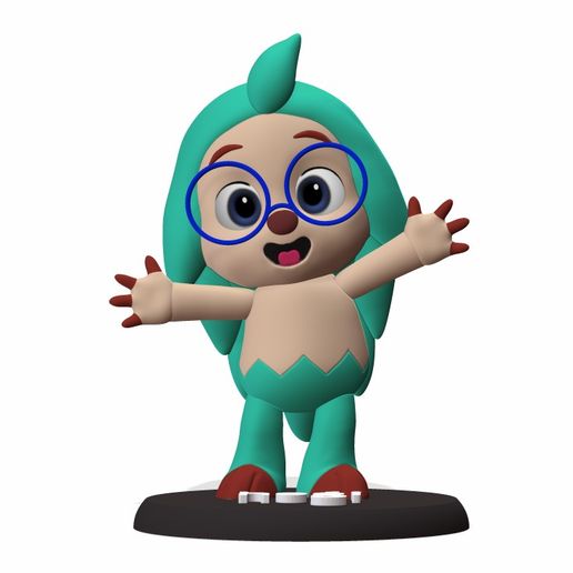 Archivo STL HOGI from PINKFONG FAN ART・Modelo para descargar y imprimir en 3D・Cults