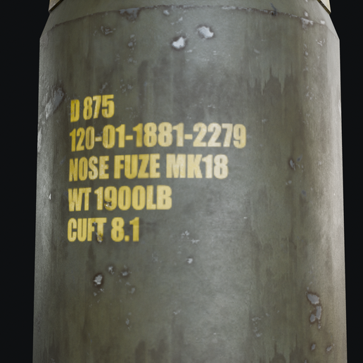 3D file Large Artillery Shell 🧨 ・3D printer model to download・Cults