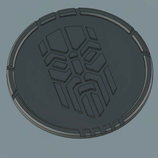 🛰 Space Dwarf Coin Objective Token・ STL File for ・Cults