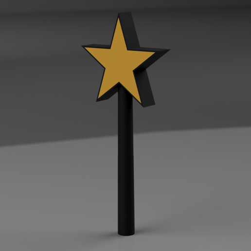 🧚 Fairly Odd Parents (FOP) Wand・ 3D File for ・Cults