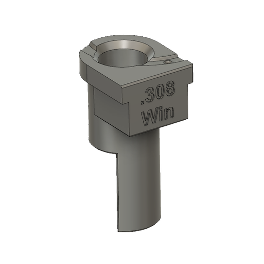 💧 LEE SIXPACK PRO UNIVERSAL CASE FEEDER DROP TUBE .308 Win・ STL File ...
