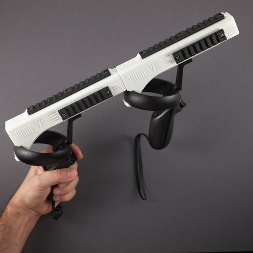 🧲 Fast SMG MK2 VR Gunstock Quest2 Quest1・ STL File for 3D printing・Cults
