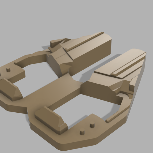 👽 LAUGO ARMS ALIEN REMUS VACUUM Mold & TRIM JIG・Archivo STL para ...