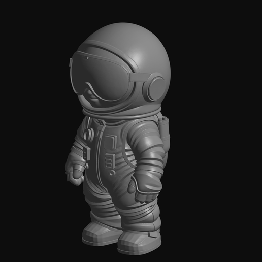 👽 spaceman model・ STL File for 3D printing・Cults