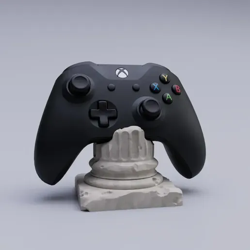 📱 Column X-Box Controller Holder・Free STL File for 3D printing・Cults