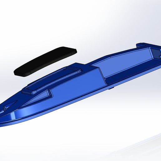 🎏 Carp boat , Bait Boat New Design・ STL File for 3D printing・Cults