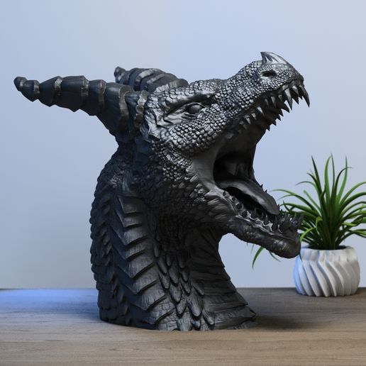 🐉 Dragon Headphone Stand Dragon Headset Stand Perfect Gamer Gift Dragon ...