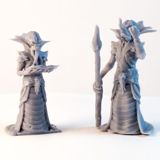 💂 Mind Flayer - 3D printable character - 2 Poses 3D print model・ STL ...
