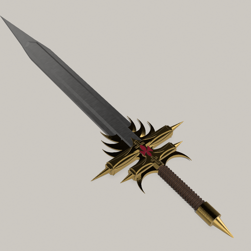 🗡️ Sword of Kings Medieval・ STL File for 3D printing・Cults