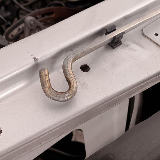 Hood Prop Rod Clip |📎| Hood Rod Holder Clip・Free STL File for 3D ...