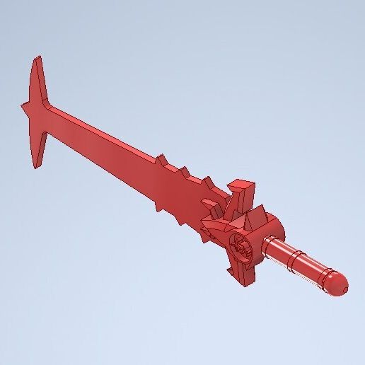 🗡️ Doom Crucible Sword Bookmark・Free STL File for 3D printing・Cults