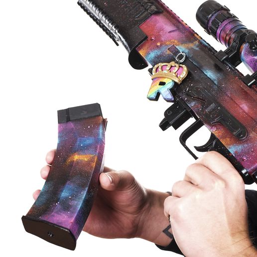 3D file SVA 545 Custom Call of Duty prop replica weapon ak47 gun ...