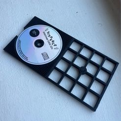 Free STL file Mini CD / 3" CD Single Tray 💽 ・3D printer design to ...