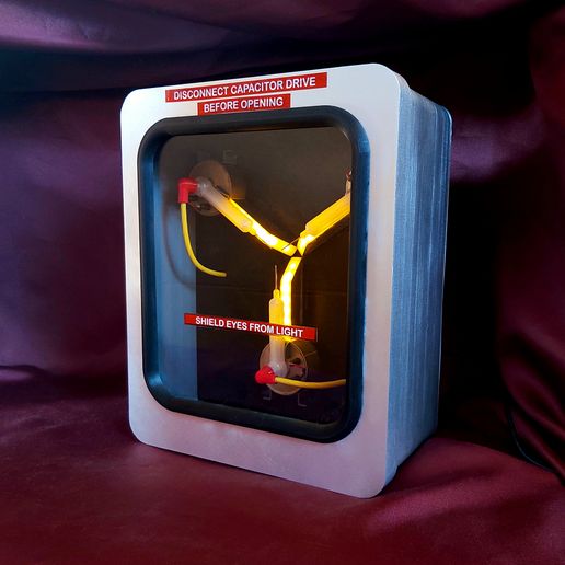 📱 Flux capacitor / time convector・ 3D File for ・Cults