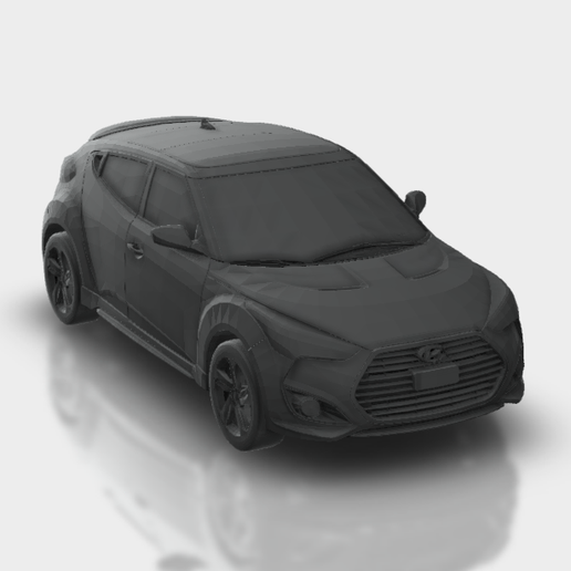 3D file Hyundai Veloster 2013 🚗 ・3D print design to download・Cults